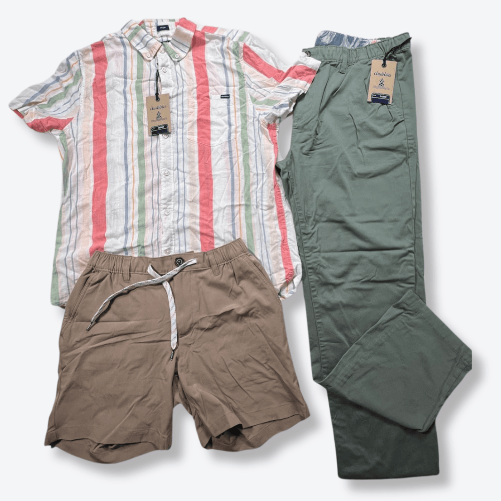 Wholesale Clothing MDWLL + JCRW Assorted Men's New & Returns Bulk
