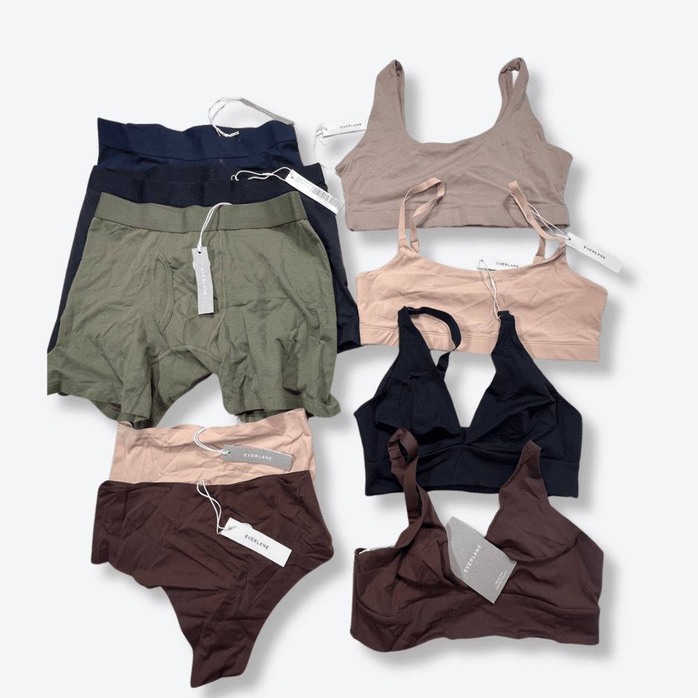 Everlane Intimates Women's & Men's Clothing NWT/NWOT Returns Wholesale