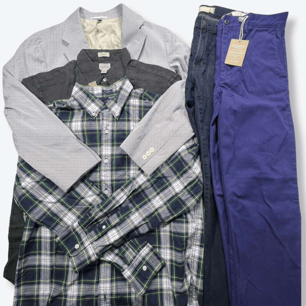 Wholesale Clothing MDWLL + JCRW Assorted Men's New & Returns Bulk