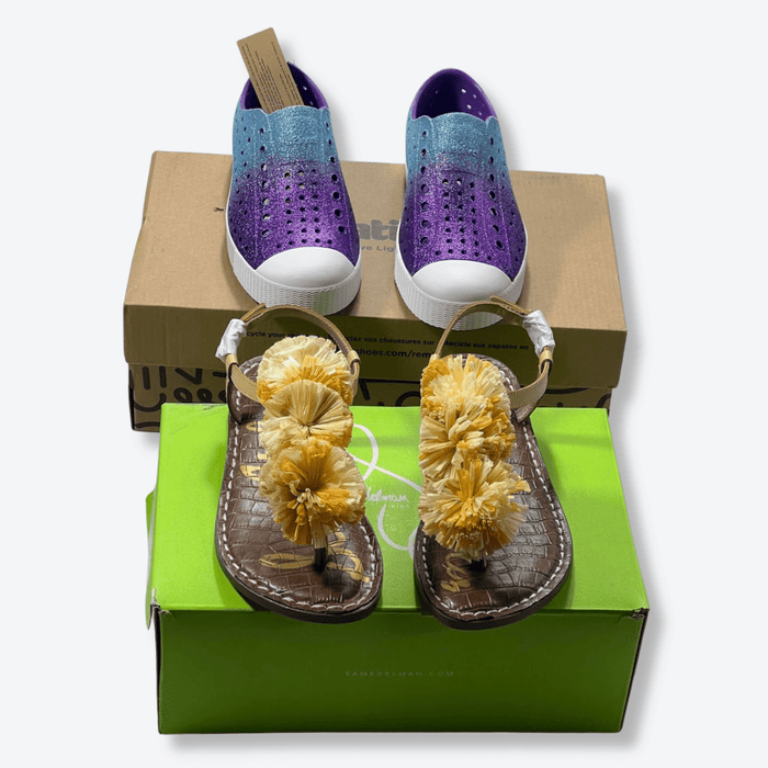 Name Brand Shoes: Adidas, Native, Sam Edelman & More Assorted Children