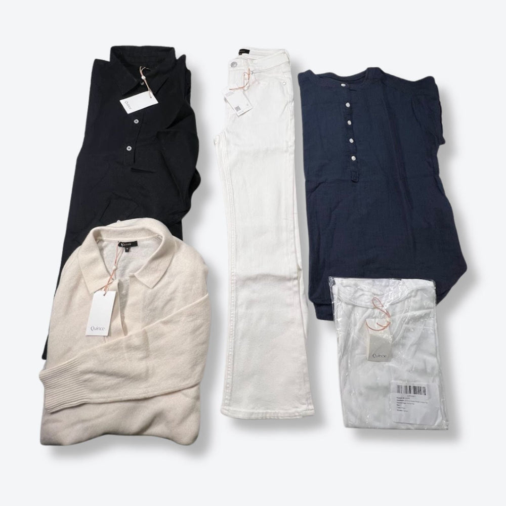 Quince Women's & Men's Returns Bulk Clothing