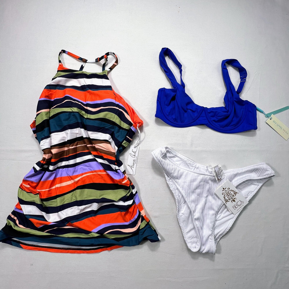 SWIM: Beachriot, Becca, La Blanca, Miraclesuit & more Assorted New/Ret